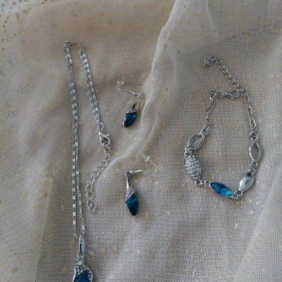 Jewelry | Tears Of Angels Crystal Set | Poshmark